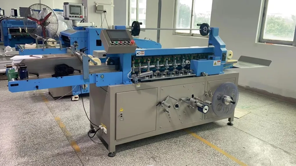 Book Spine Taping Machine/Book Back Glue Pasting Binding Machine ...