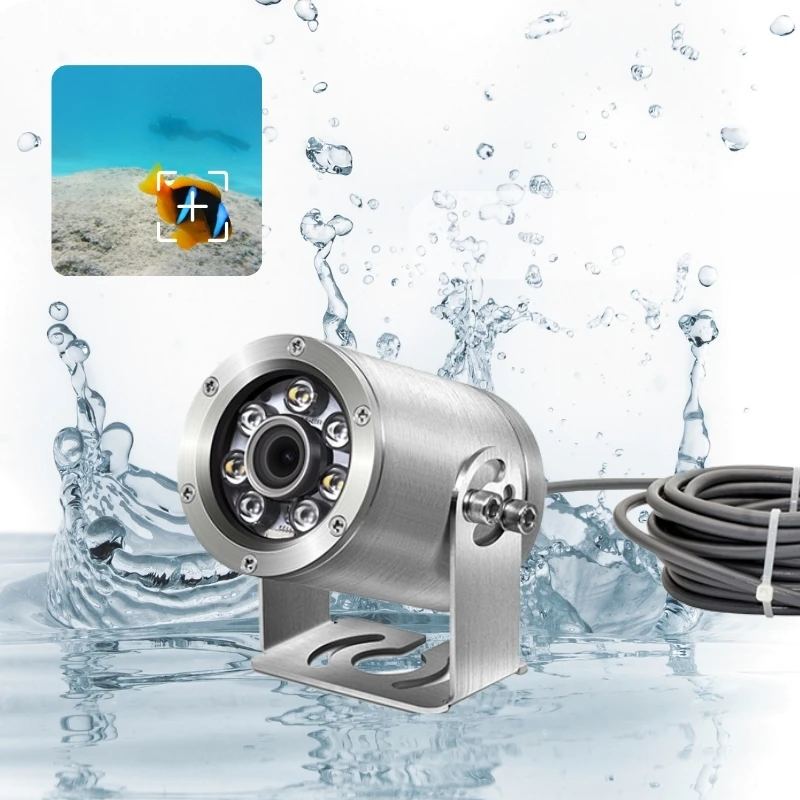 5mp Fixed Focus Ip68 Underwater Fishing Video Camera Underwater ...