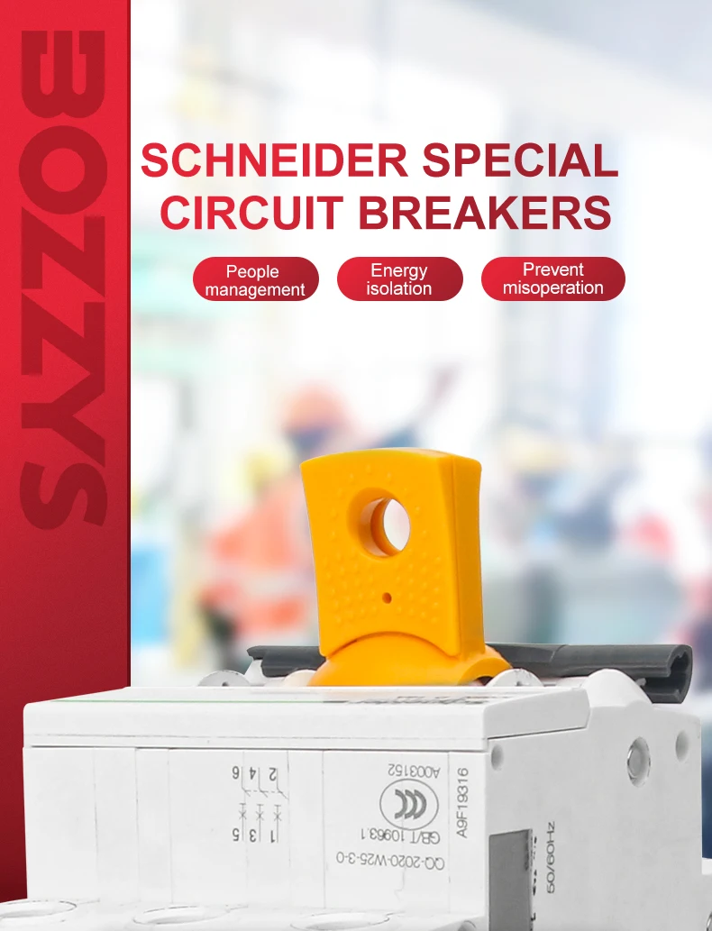 BOZZYS Standard Toggles Pin-Out Circuit Breaker Safety Lockout for ...