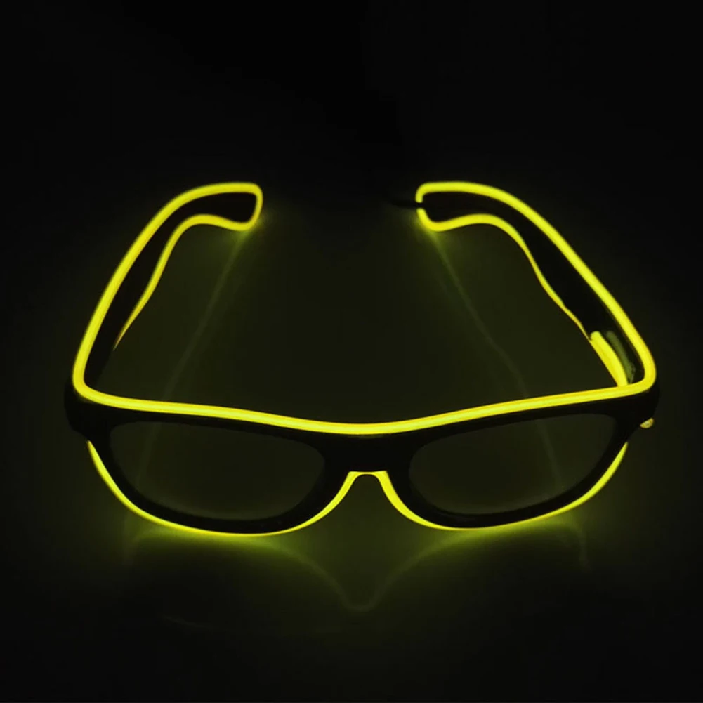 Usb Rechargeable Led Light Up Glasses,7 Colors Changing Flashing ...