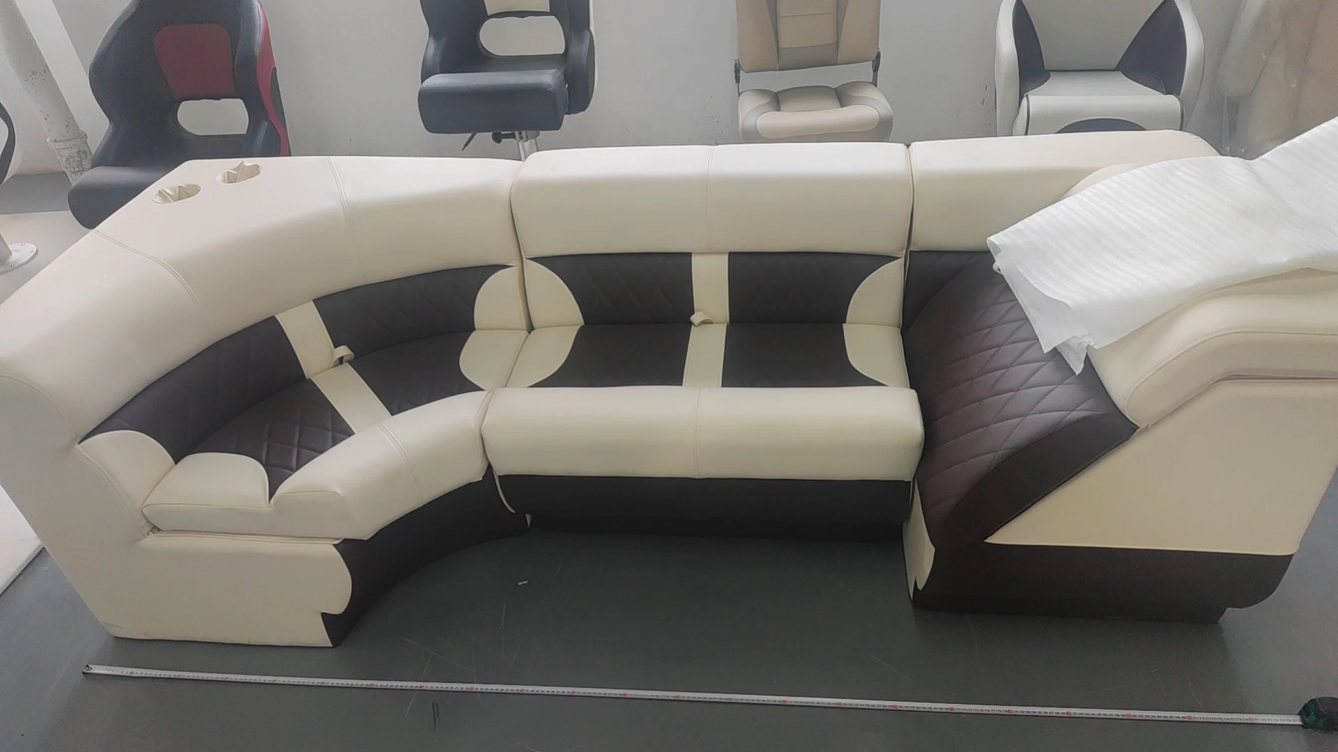 Customized New Pontoon Boat Accessories Furniture Seats Sofa for Sale ...