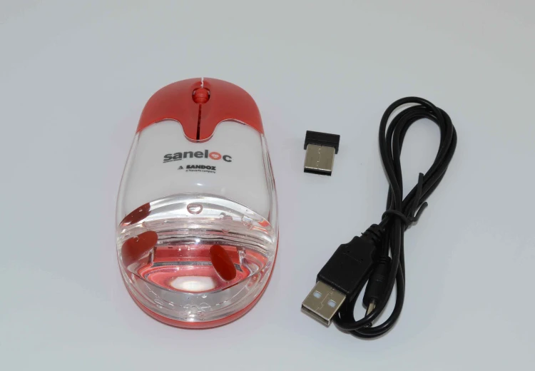 Custom Floater 2.4ghz Laptop USB Optical Rechargeable Wireless Liquid ...