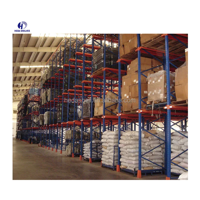 Warehouse Pallet Rack Shelving Structural Steel Pallet Rack Industrial ...