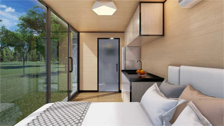 Luxury Prefab Houses 20ft/40ft Prefab House Modulat Tiny Homes Steel ...