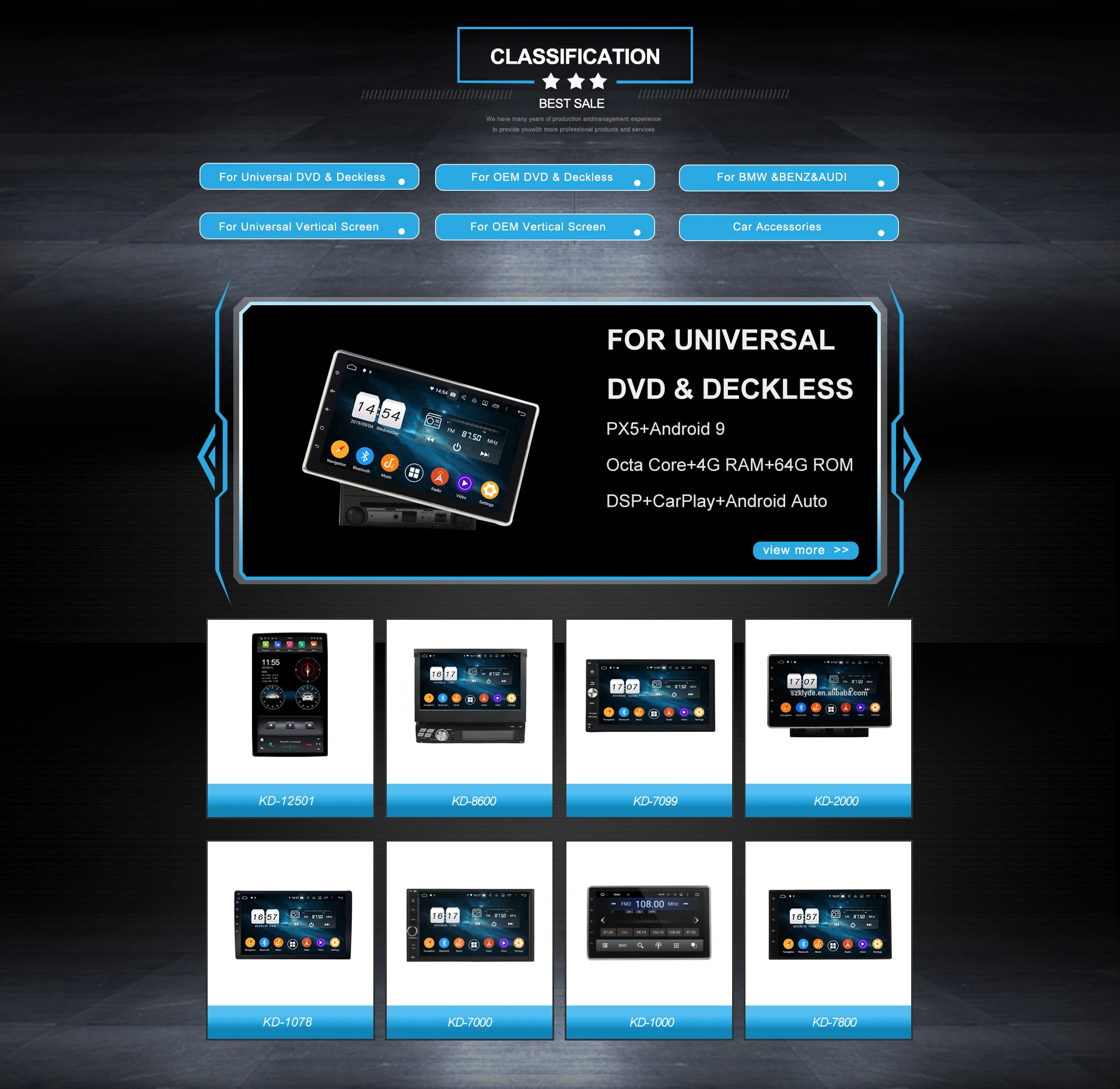 Shenzhen Klyde Electronics Co., Ltd. - Car Multimedia Player