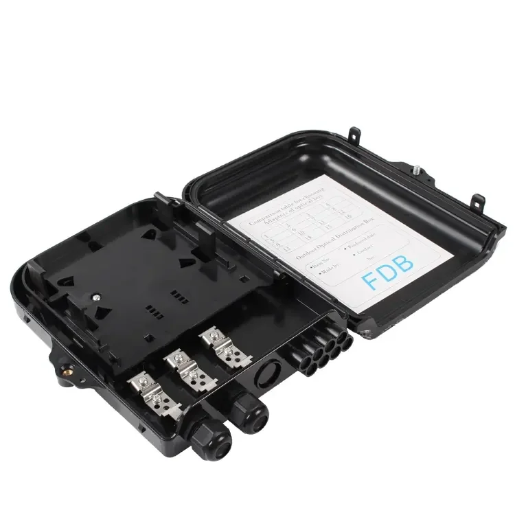 1x8 Cajas Nap Ip65 Ftth Odb Fdb Terminal Box Fiber Optic Distribution ...