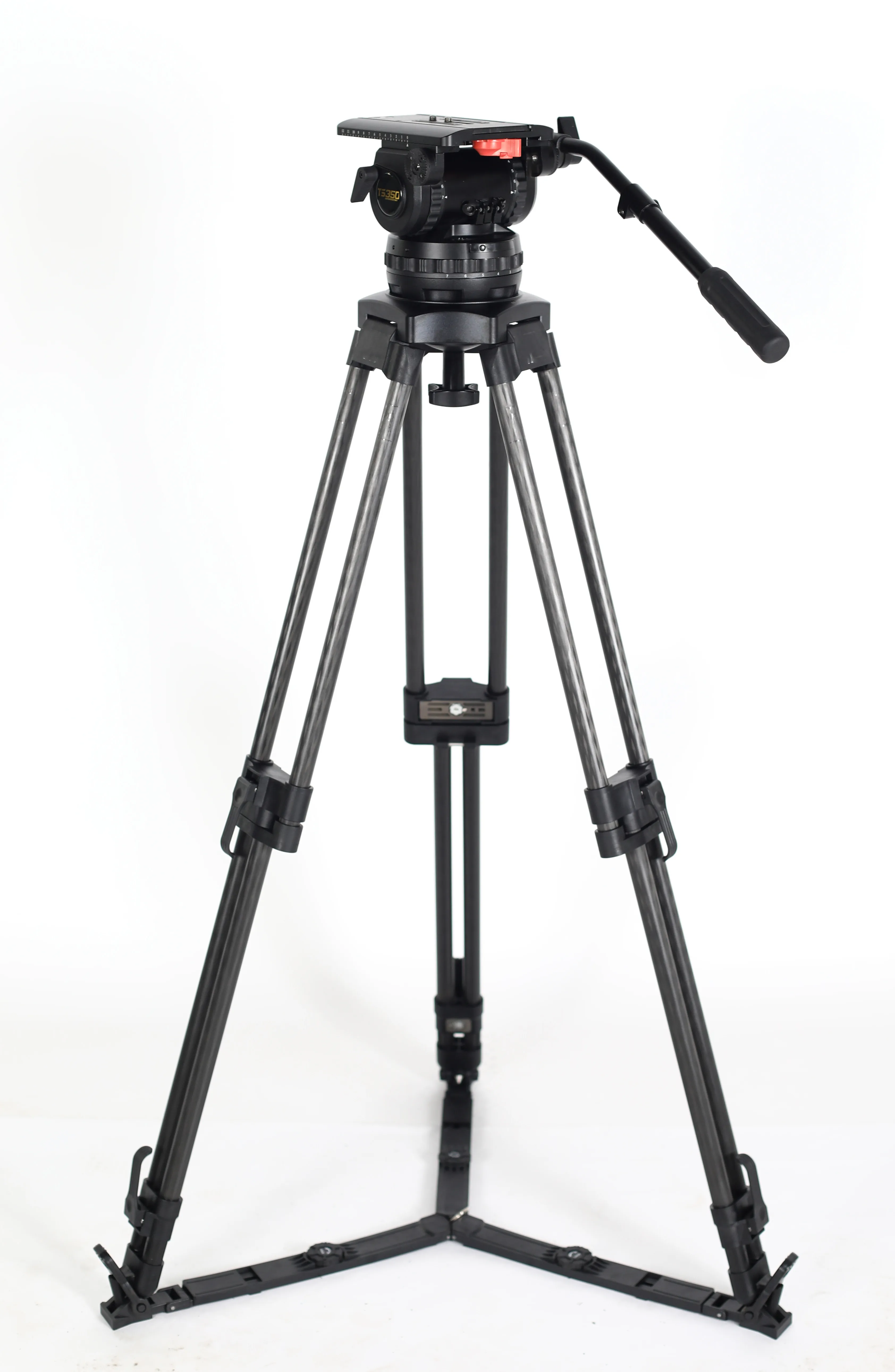 Professional Heavy Duty Carbon Fiber Tripod - 40KGS Payload