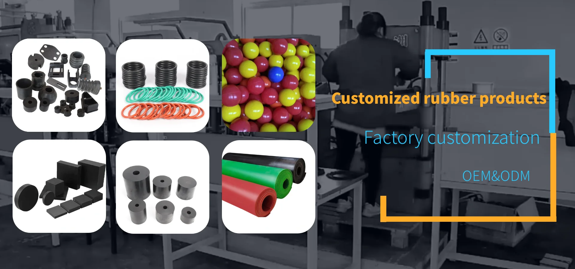 High Quality Manufacturer Custom Silicone Rubber Products Other Rubber ...