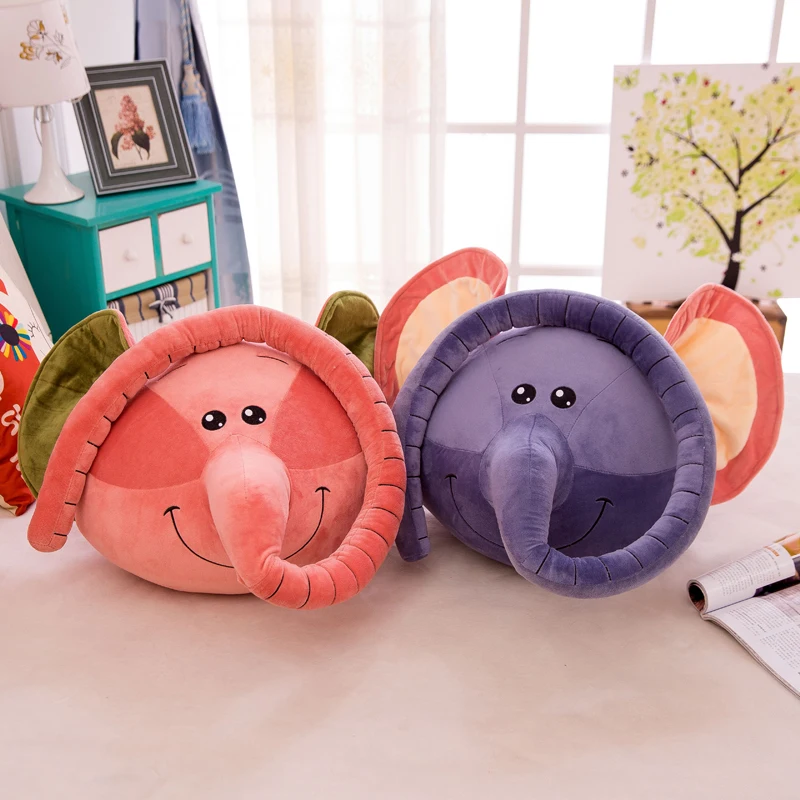 Custom Made Dormouse Stuffed Animals Cartoon Pink Mouse Doll Head ...