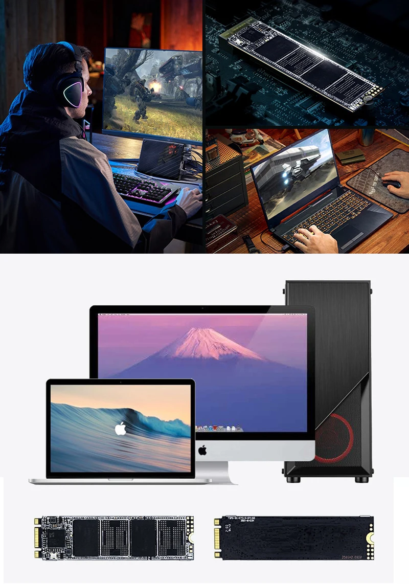 SSD M2 2242 2280 Laptop SSD 1TB 2TB - High Speed Storage