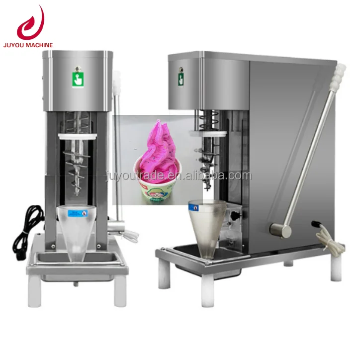 Juyou Ce Swirl Drilling Ice Cream Machine Ice Cream Swirl Machine Swirl ...