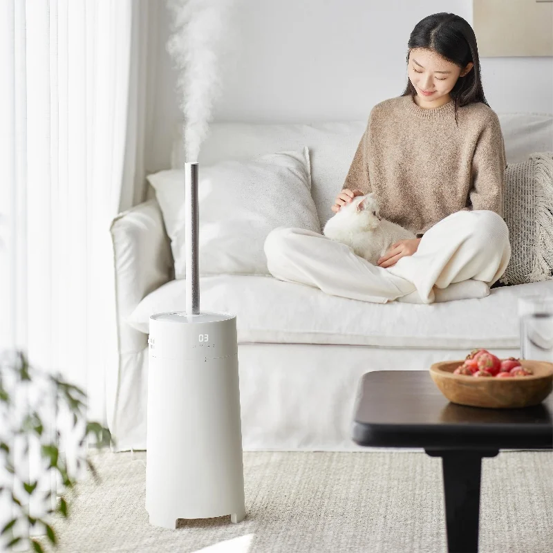 Vertical type ultrasound humidifier floor stand OEM large ultrasonic ...