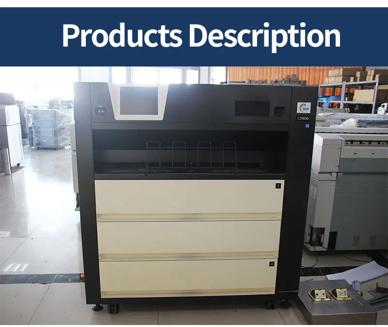 A0 Refurbished Engineering Printing Machine For Kip 7800 Color Wide ...