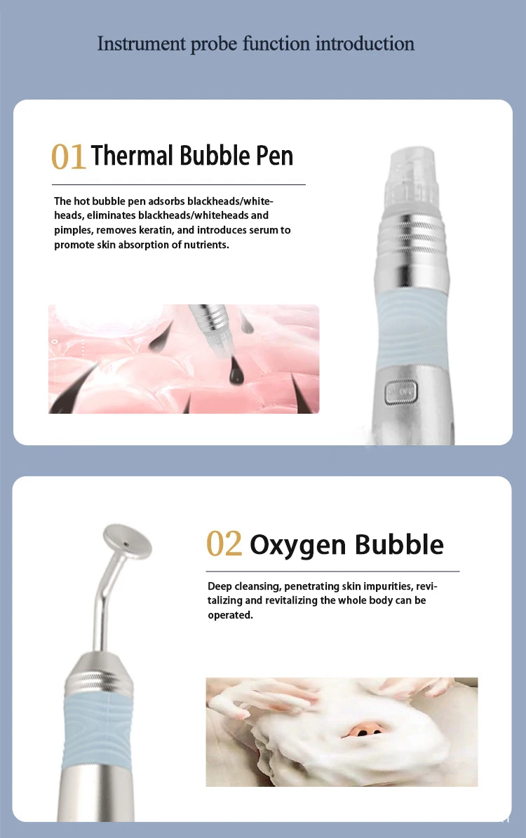 Oxygen Mask Dermabrasion 15 In 1 Micro Current Pdt Dome Therapy ...