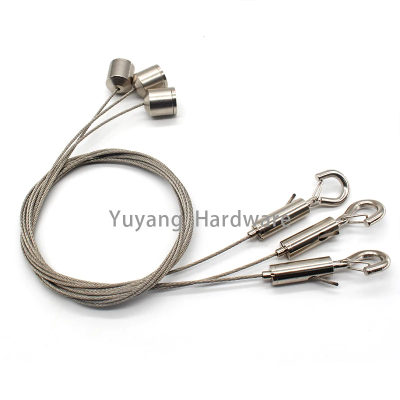 Aluminium J Rail Cable Hanging System for Wall Art