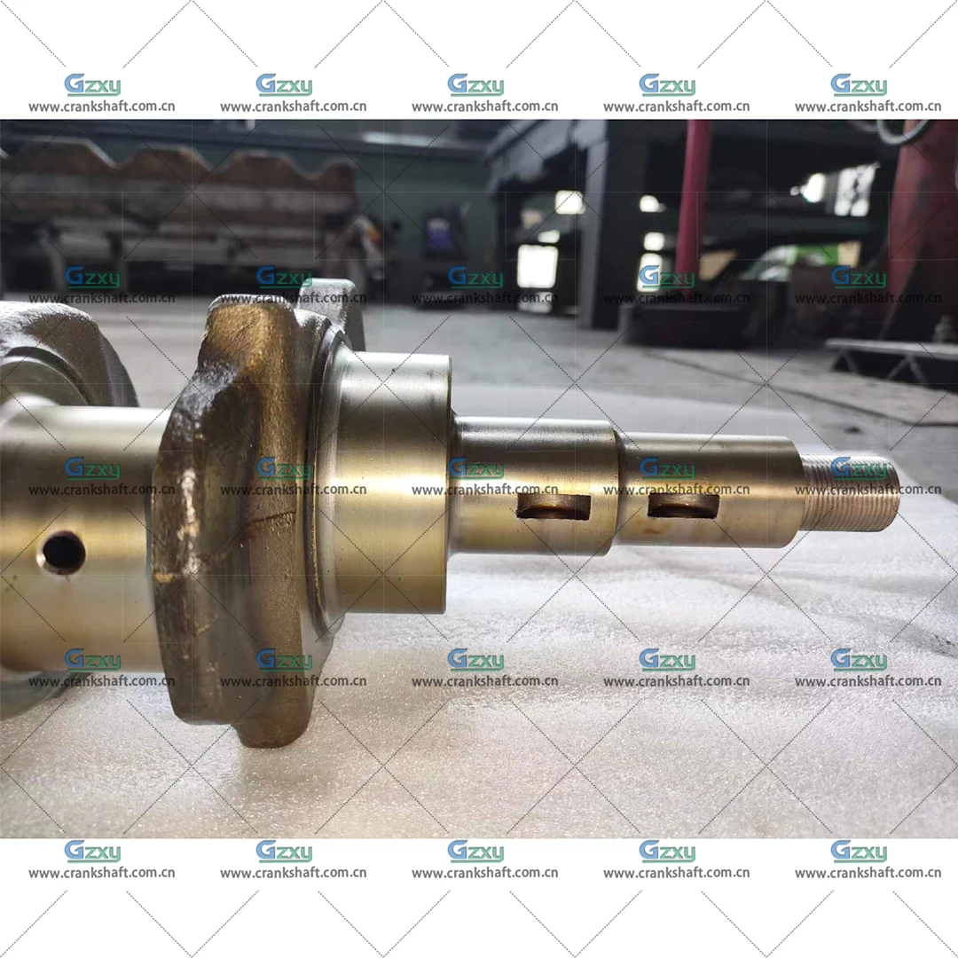 Replacement Forged Steel Crankshaft 23100-41700 for Hyundai D4AF D4AL ...