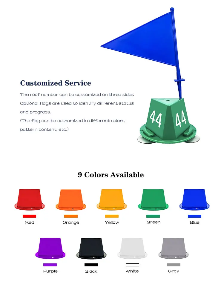 Customized Magnetic Car Roof Signs - Eco-Friendly & Stylish