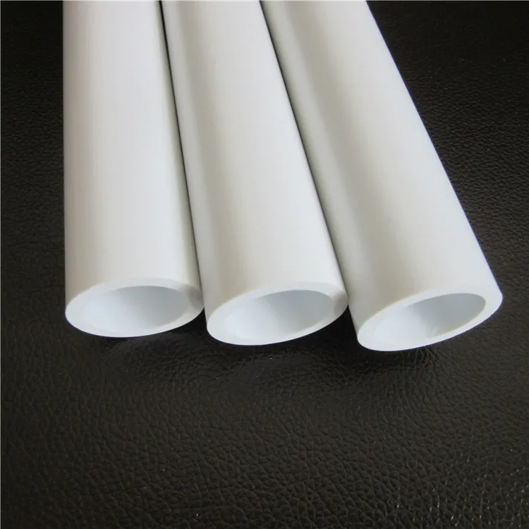 Customizable White PVC Tube Rigid Extruded Plastic Pipe Thicker Wall ...