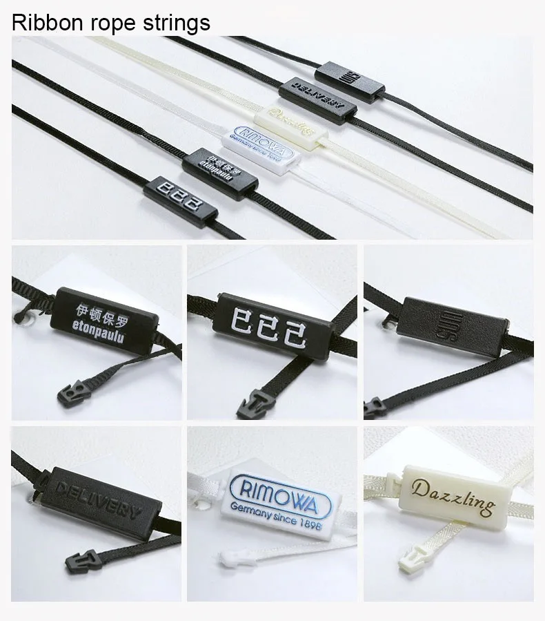 Custom Snap Label Fasteners Embossed Logo Swing Loop Hang Tags Seal ...