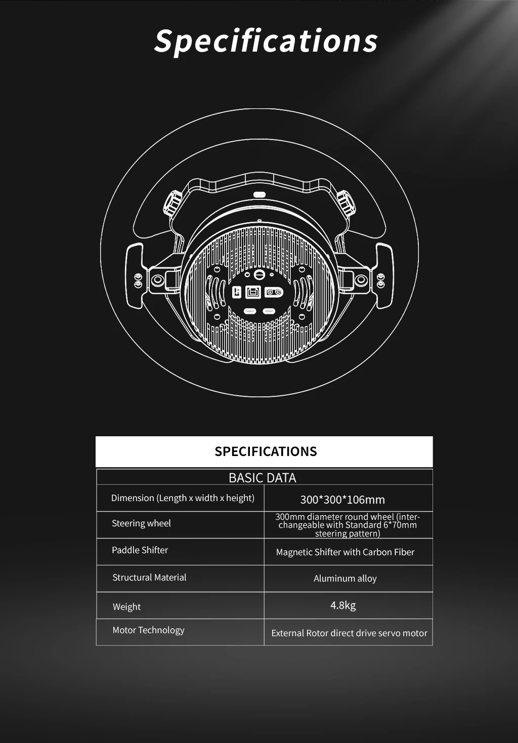 CAMMUS C12 Direct Drive Racing Wheel with Pedals for PC Gaming ...