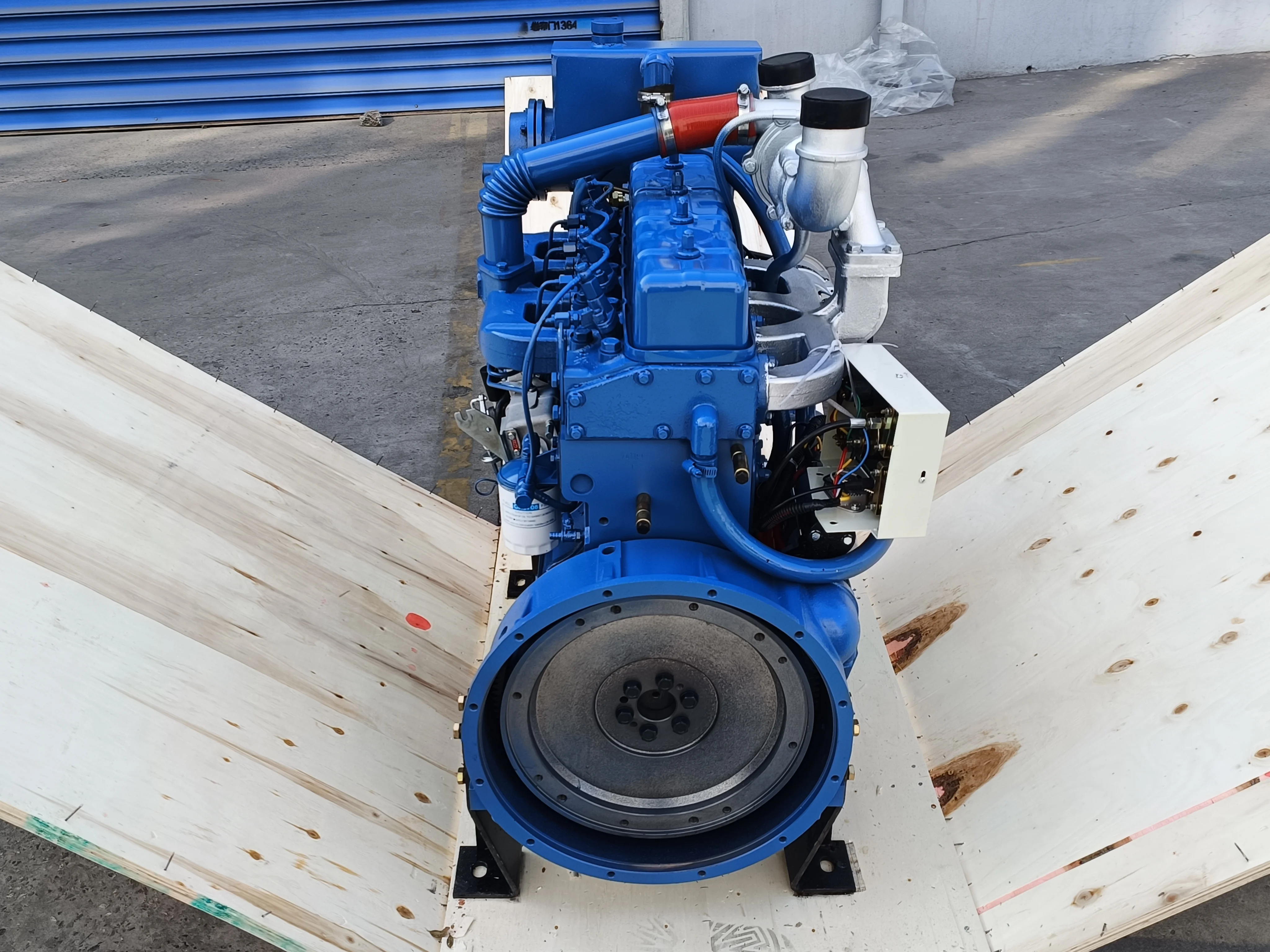 Genuine Ricardo Zh4100zc Marine Diesel Engine Turbocharged Water Cooled ...