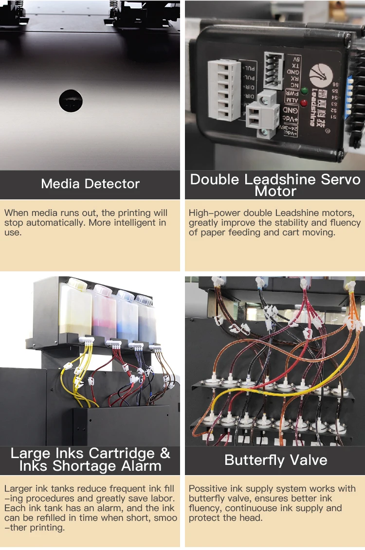 Locor Heavy Duty Industrial Fast Speed 8 Heads Sublimation Printer