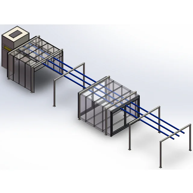 Conveyor Moving Compact Design Manual Powder Coating Line Solution ...