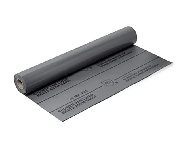 Shower Pan Liner Roll - PVC Waterproof Bathroom Solution