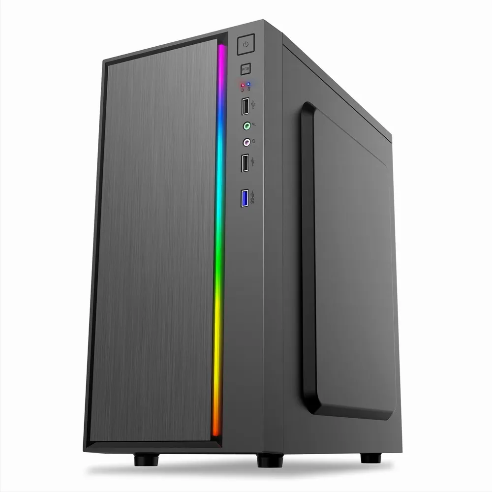 ATX PC Case Gaming Case RGB Light Micro ATX Case SKMCII00602| Alibaba.com