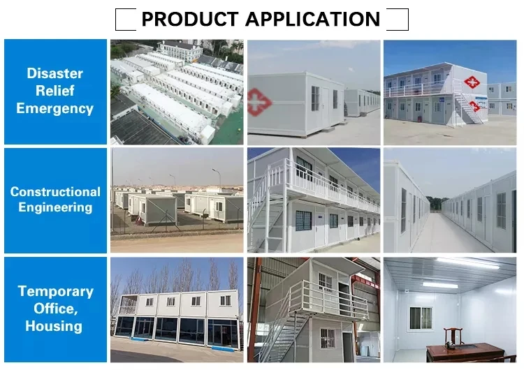 20ft 40 High Cube Ready Made Prefab Foldable Luxury Container House ...