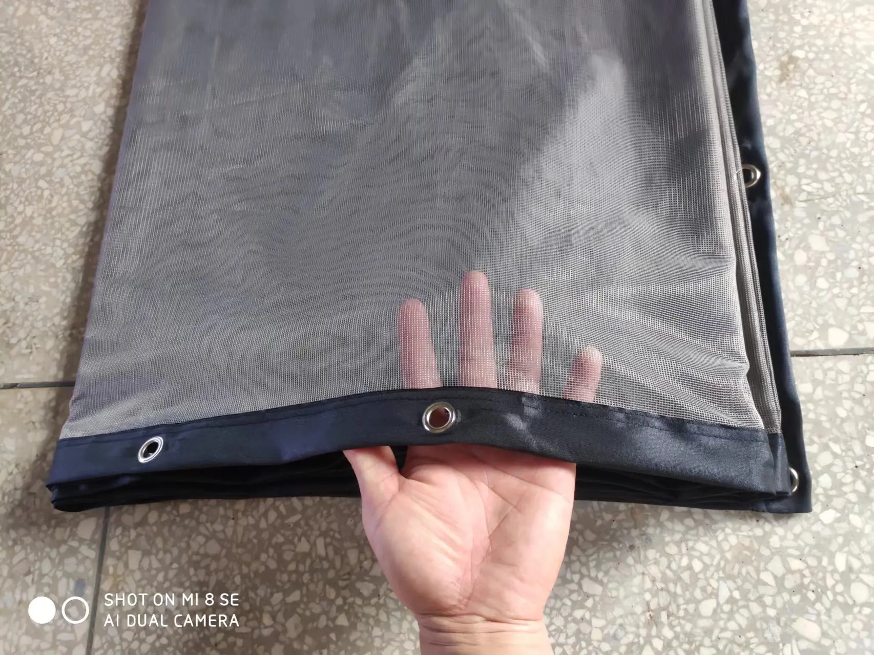 Transparent Holographic Mesh Projector Screen 3d Hologram Projection ...