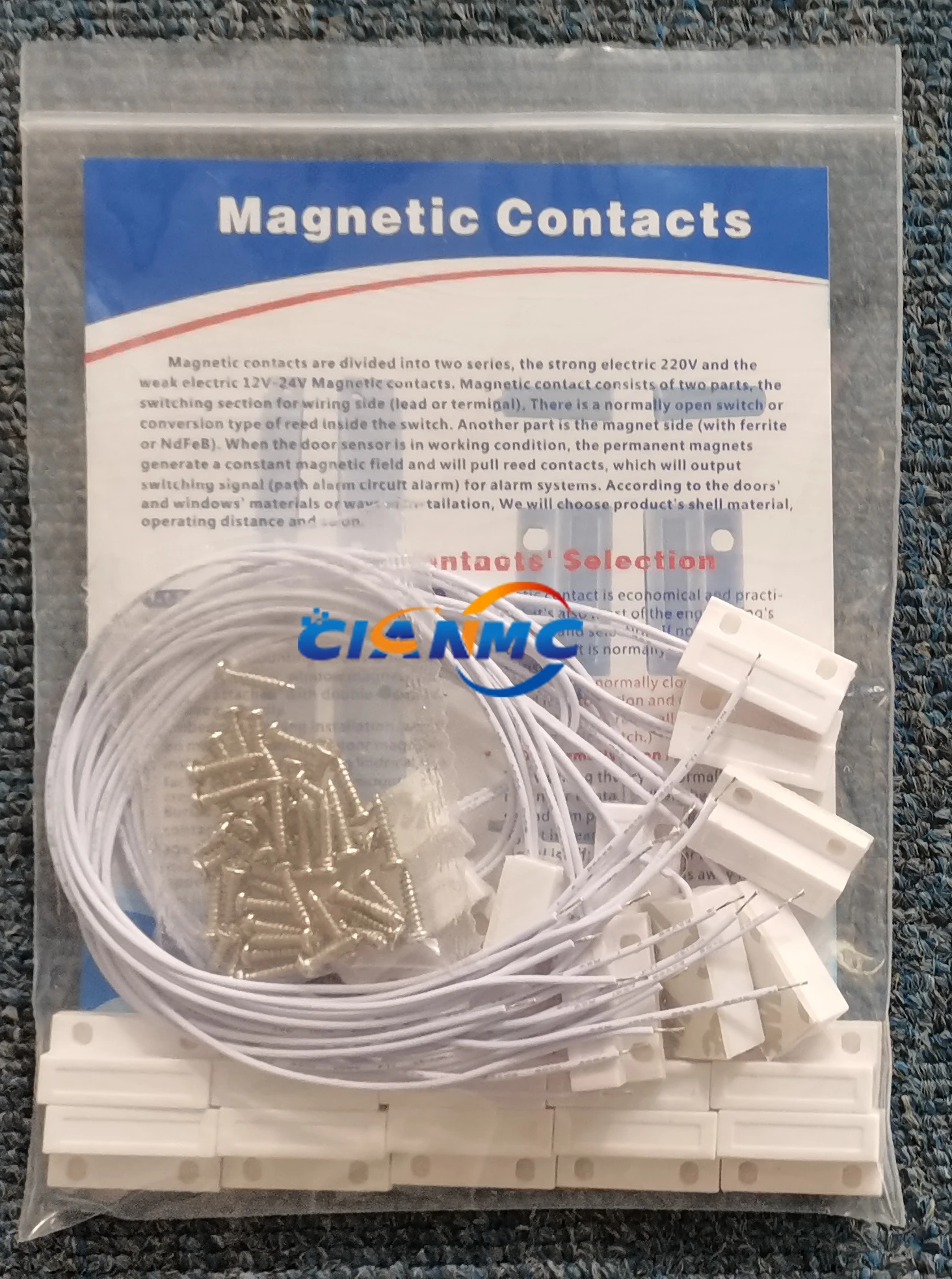 Wholesale Hot Selling No Nc Output Wired Magnetic Reed Switch With ...