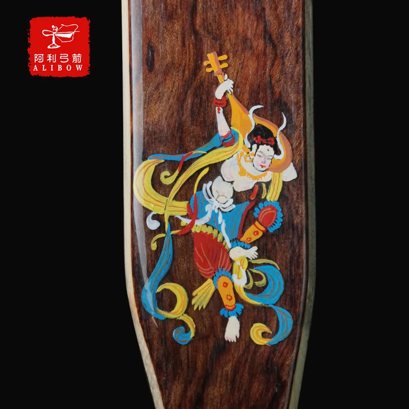 Alibow Traditional Recurve Bow - Custom Exquisite Painted Decoration ...