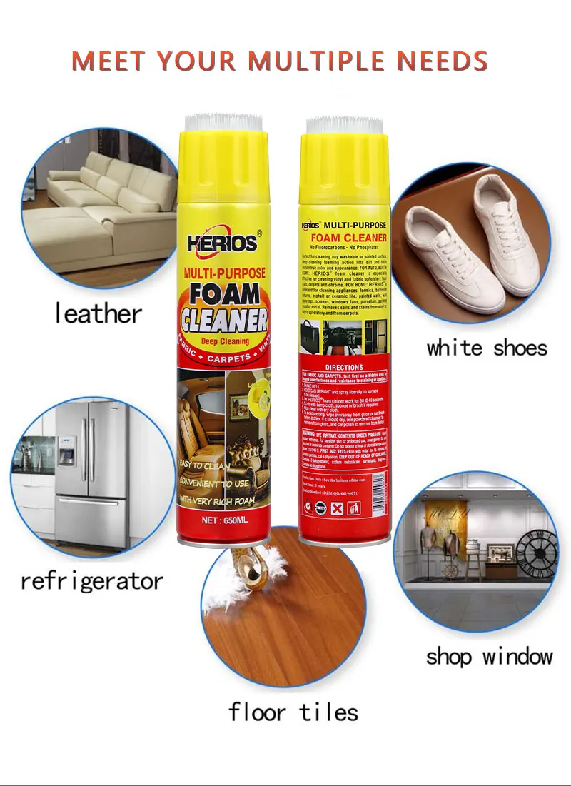 Wholesale Foam Cleaner - Multi Purpose Car Interior Cleaning