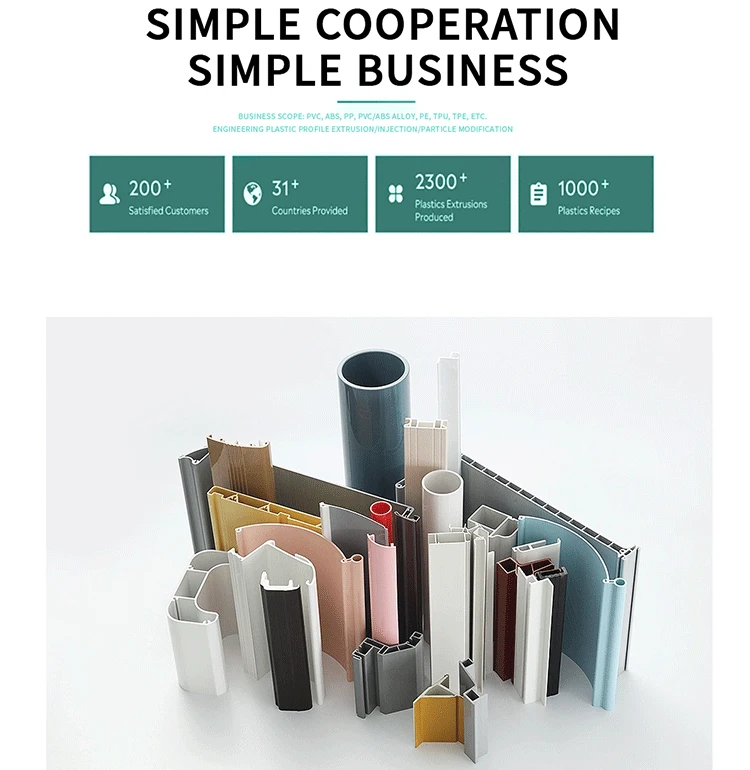 Upvc Pvc Profile Windows Plastic Extrusion Profil Manufacturers Pvc ...