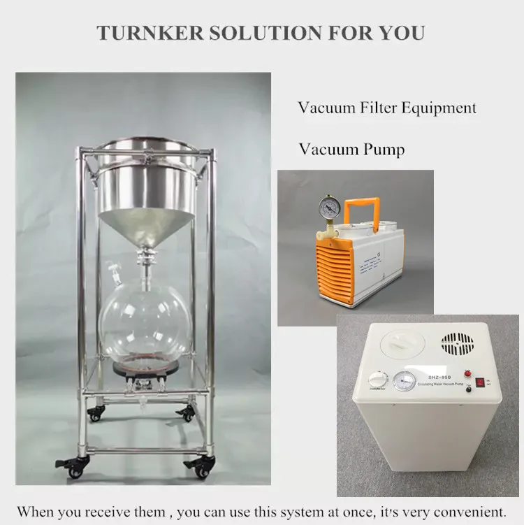 Hot Sell 50L Stainless Steel Lab Vacuum Dewaxing Machine and Buchner ...