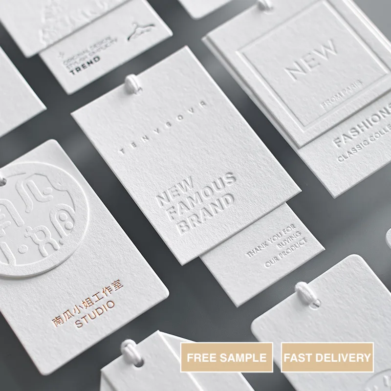 Custom Print Logo Biodegradable Swing Tag For Clothes Luxury Brand ...