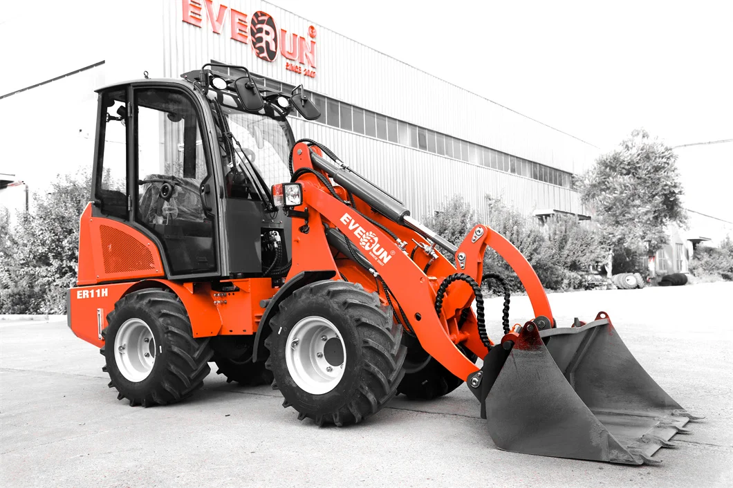 Everun New Design ER11H 1000kg Hydrostatic System Multifunction ...