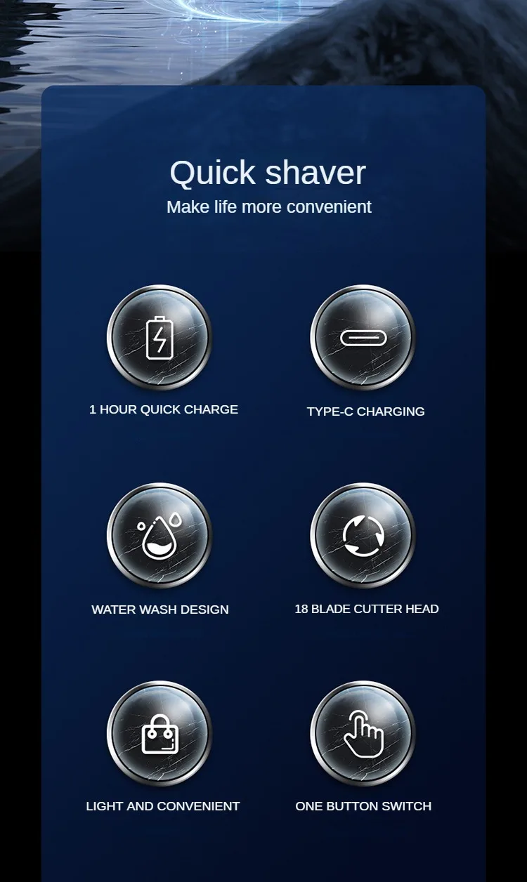 Men's Mini Shaver Portable Electric Shaver 2 In 1 Electric Nose Hair Trimmer And Shaver - Buy ...