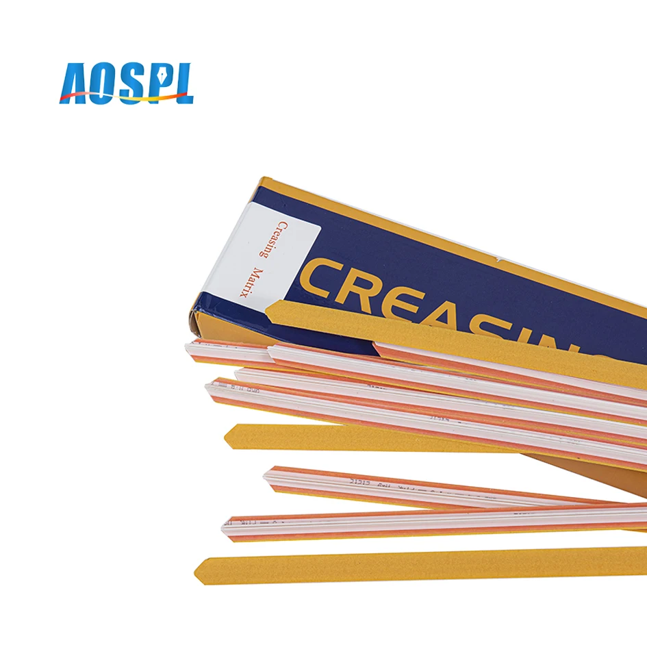 Aospl Pink Fiber Based Creasing Matrix for Cardboard Box Die Cutting ...
