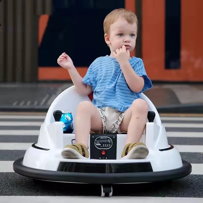 Baby Children's Bumper Car Remote Control Male And Female Baby Toy Can ...