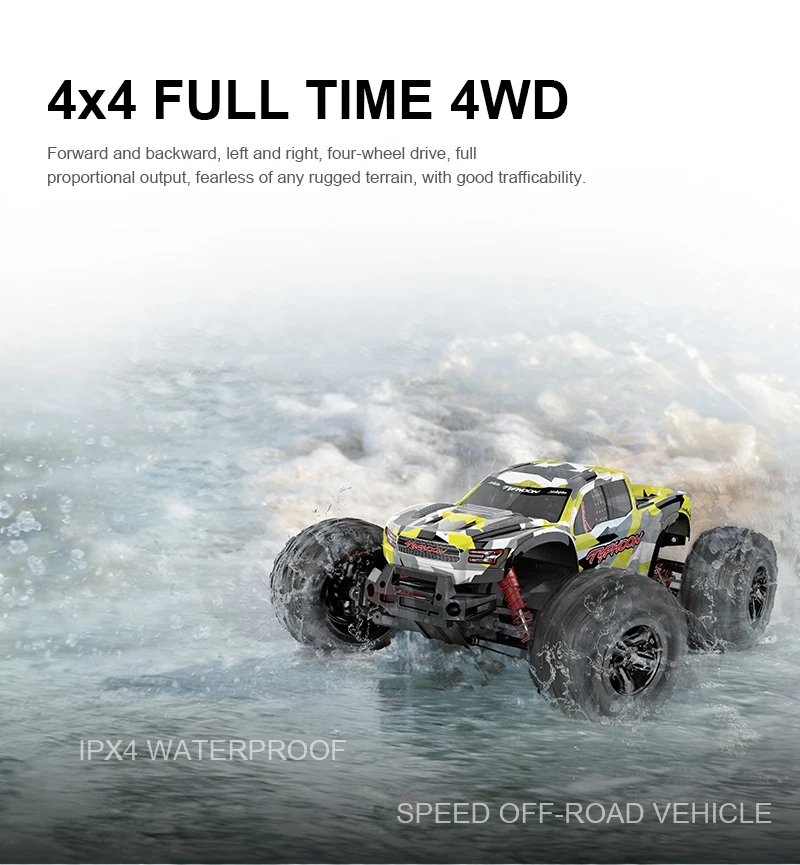 Hobby Cheap High Speed Professional 1/10 Rc Car Brushless Truck 55km/h ...