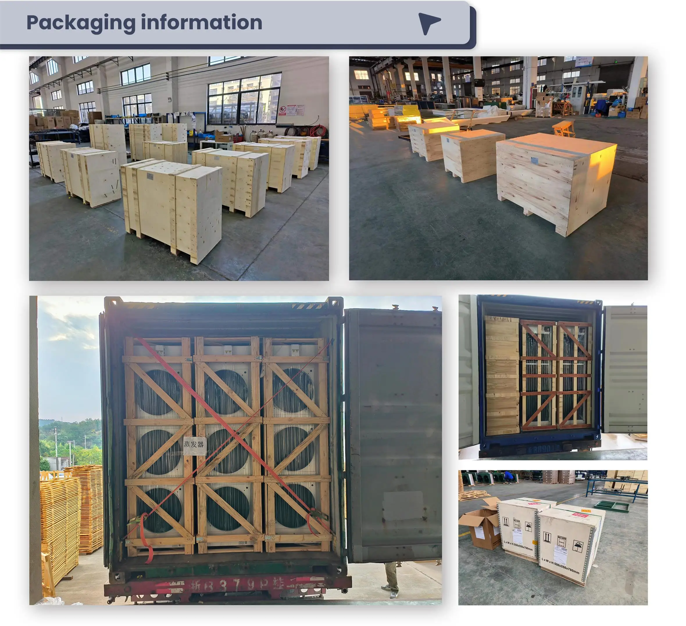 OEM Cold Room Fan Unit Cooler Air Cooled Evaporator with Condensing ...