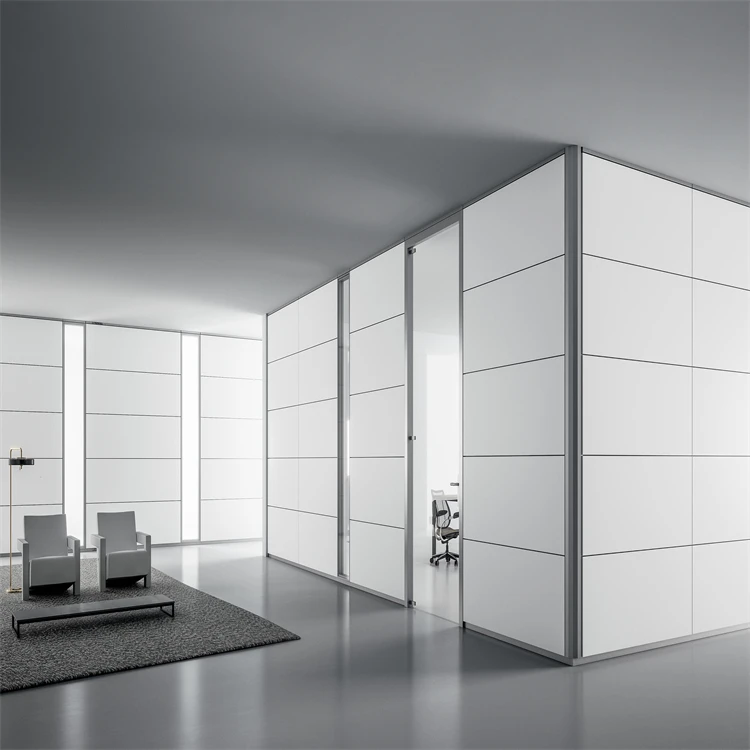 Combined With Swing Door Demountable Improved Acoustics Double Pane ...