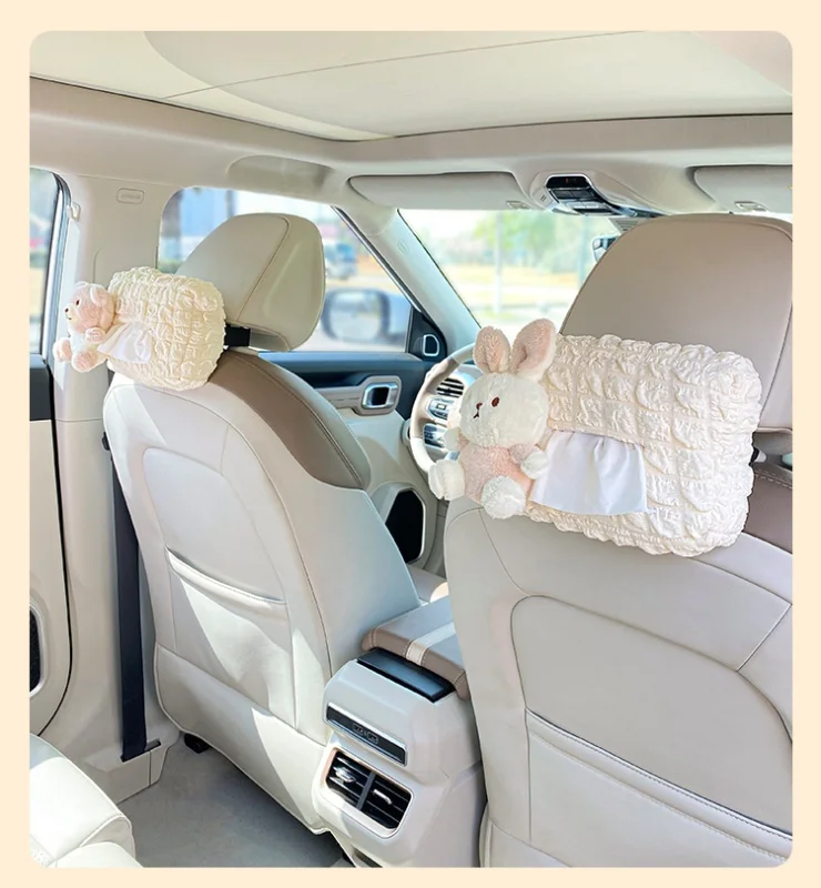 2024 New Cartoon Custom Universal Car Visor Portable Lace Creative Car ...