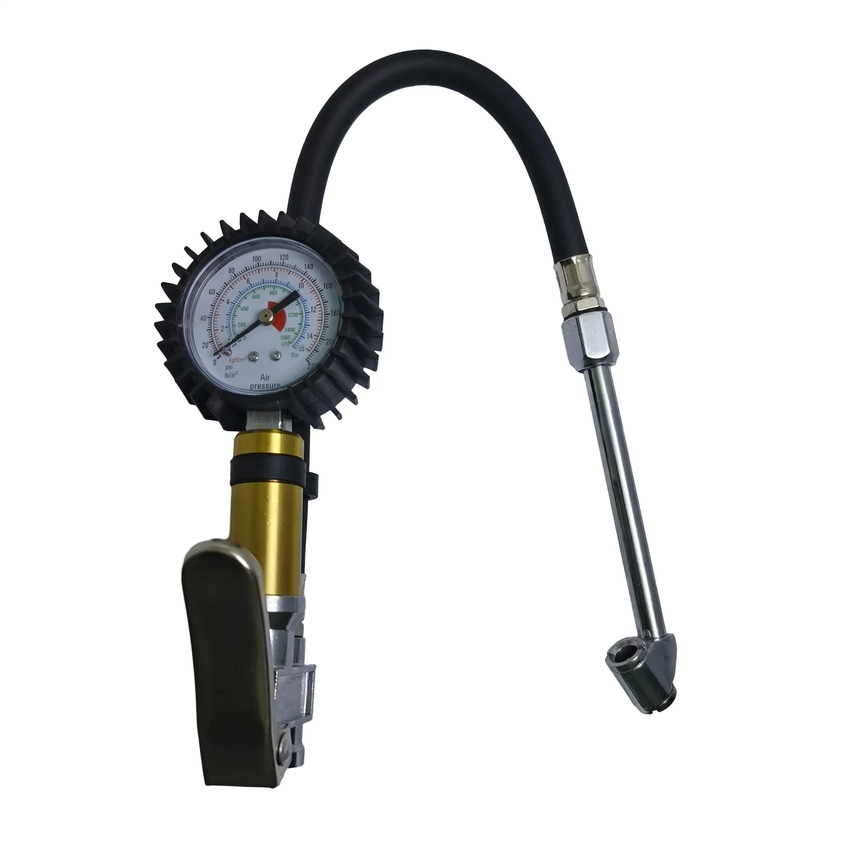 High Precision Automotive Tire Monitor With Inflation Head Gas Meter ...