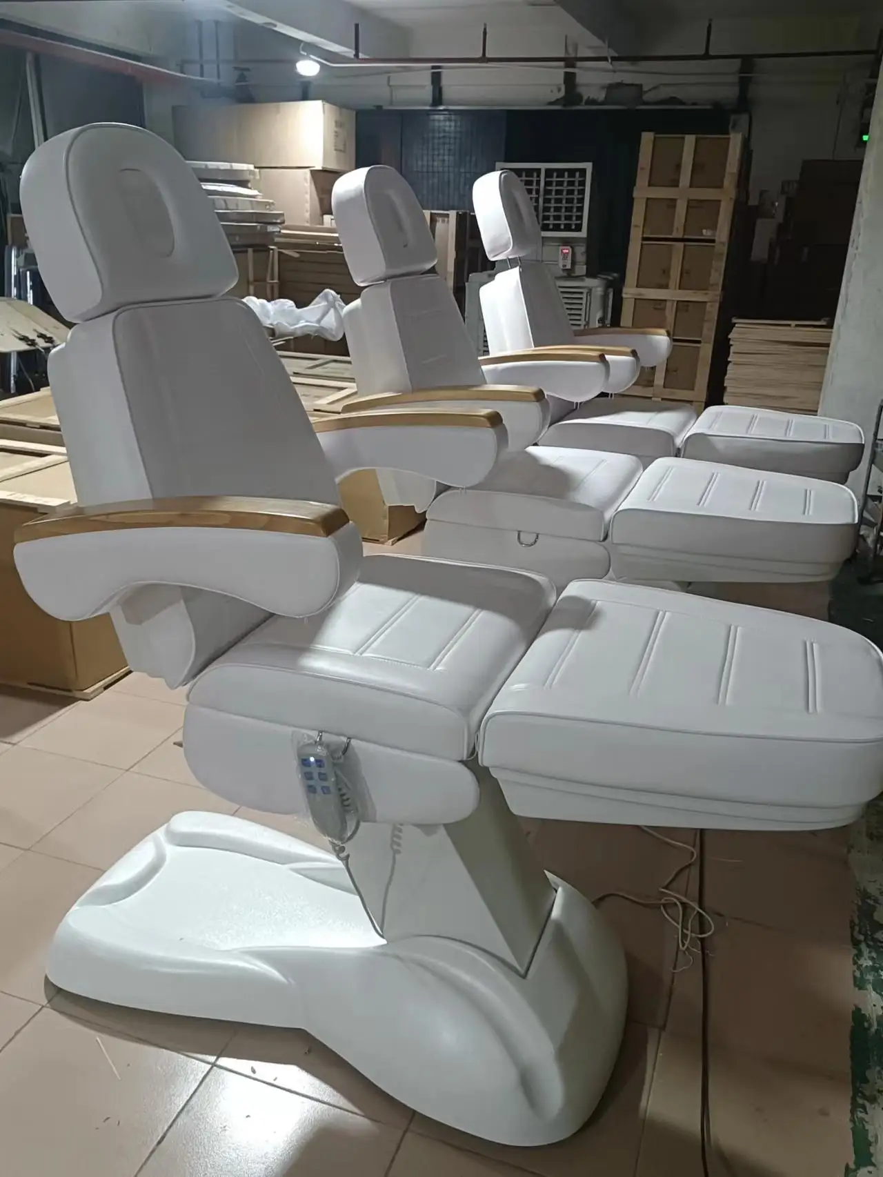 Modern Beauty Salon Electric Massage Table Multi-function Facial ...