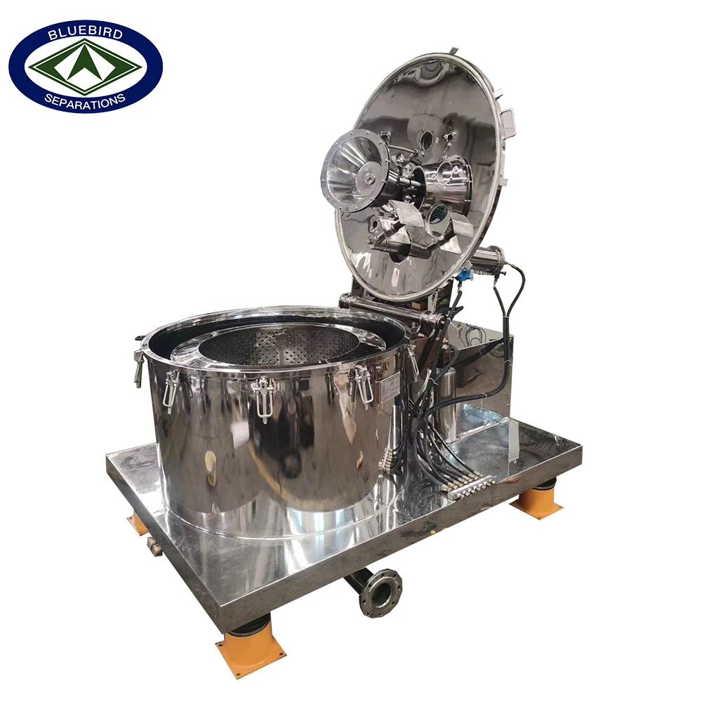 Lithium Peeler Bottom Discharge Scraper Centrifuge - PGZ1250