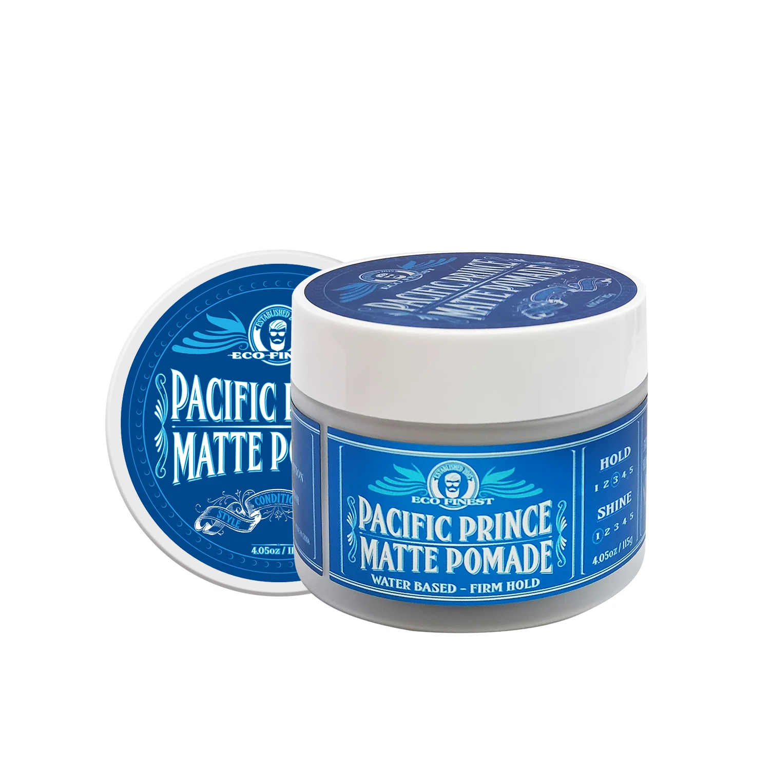 Organic Vegan Edge Control Matte Finish Hair Styling Wax for Men ...