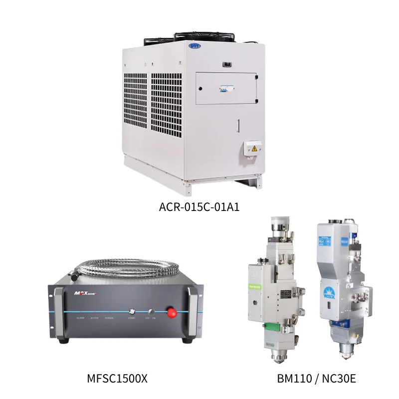 Raysoar 1500w Diy Laser Cutting Sets Max Mfsc-1500x Raytools Bm110 Wsx Nc30e Dvt Acr-015c-01a1 ...